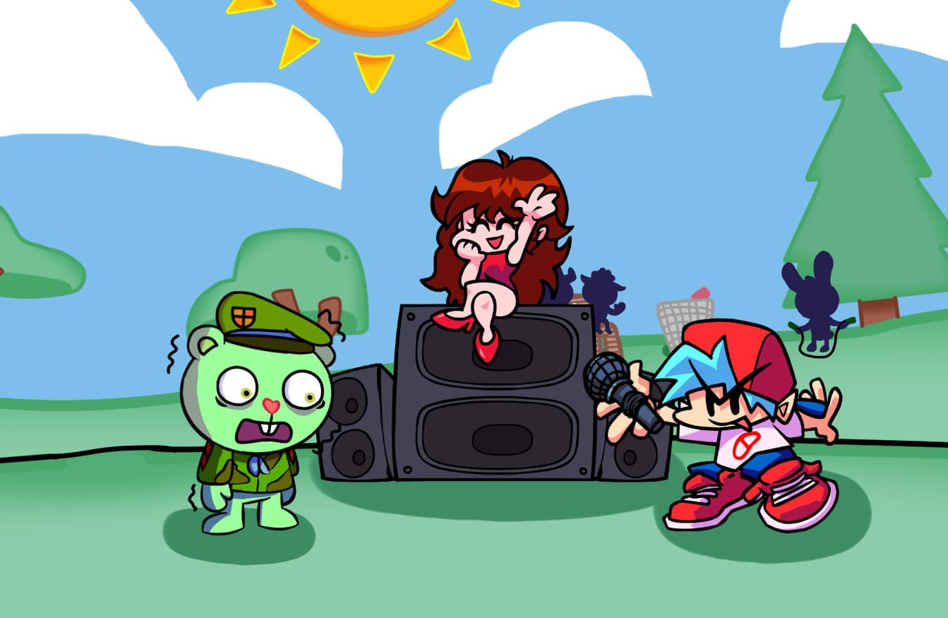 Play Flippy Flipped Out Mod FNF Online - Lawod