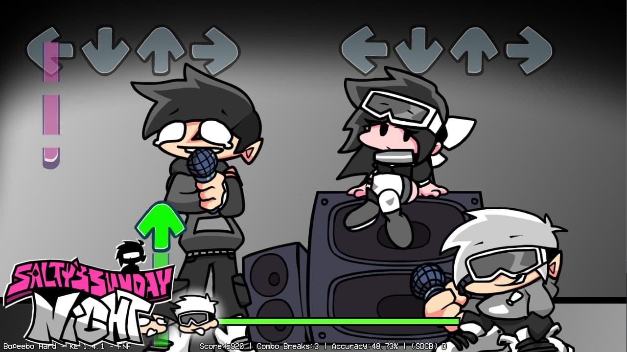 FNF Salty Sunday Night Mod – Play Without Download - Lawod