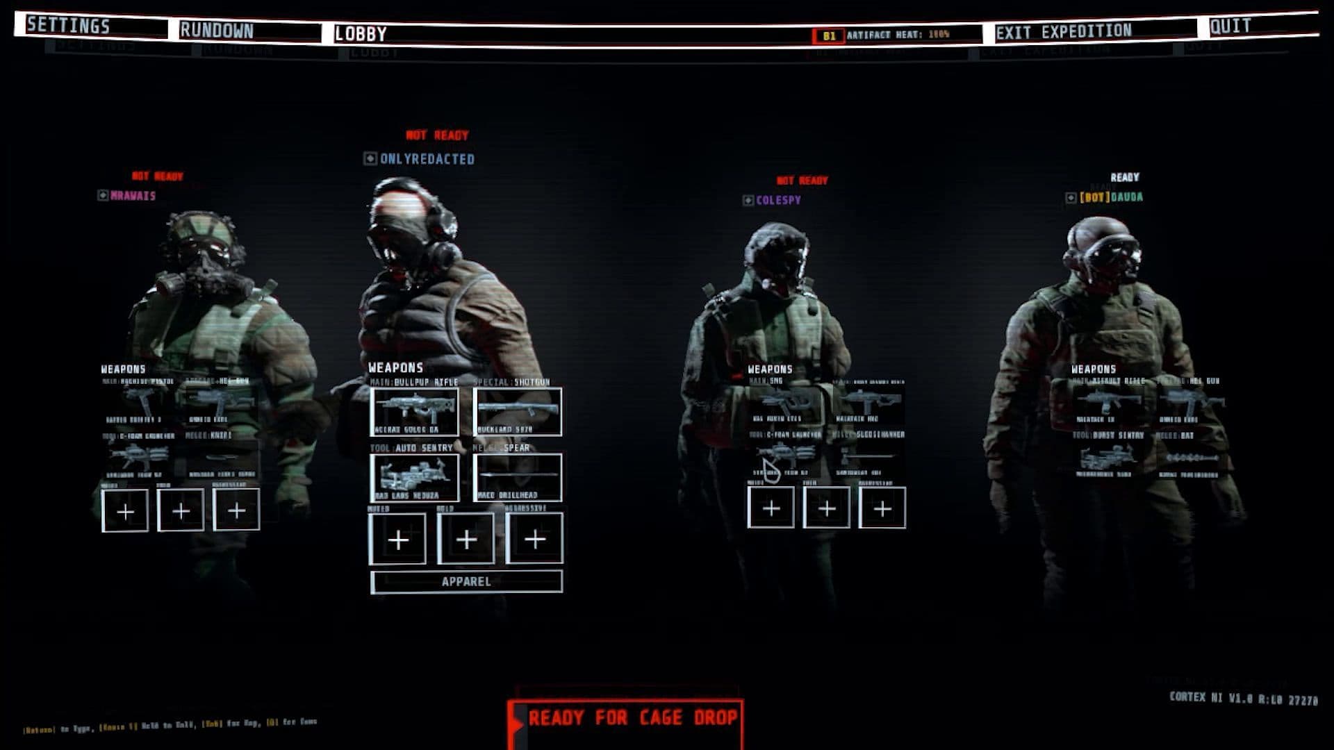 GTFO Best Loadouts - Lawod