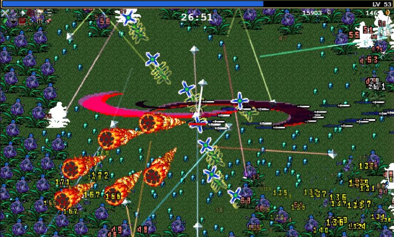 Vampire Survivors Evolution Chart - Lawod