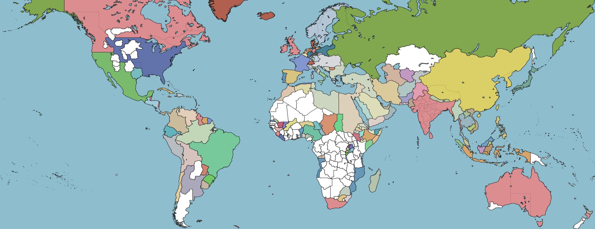 Discover The 1836's World With Victoria 3 Map - Lawod