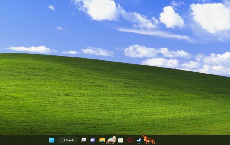 TaskPals - Add A Cute Pet To Your Taskbar - Lawod