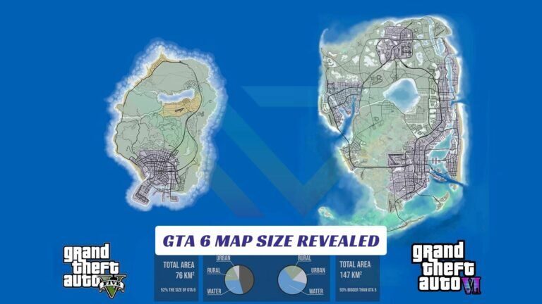 GTA 6 Map Size Revealed - Lawod