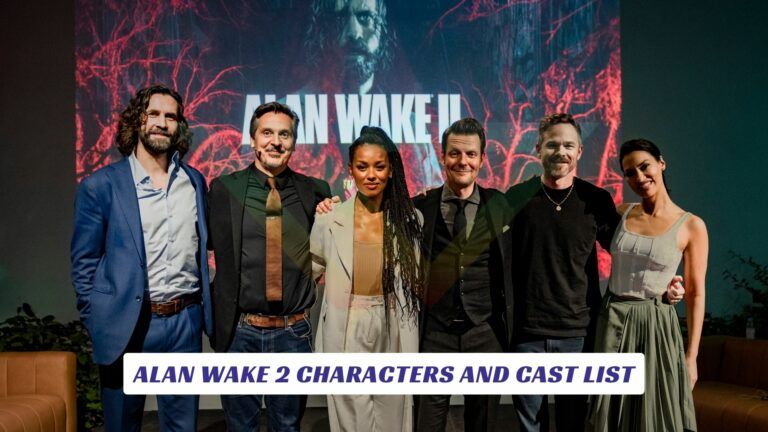 Alan Wake 2 Characters And Cast List - Lawod