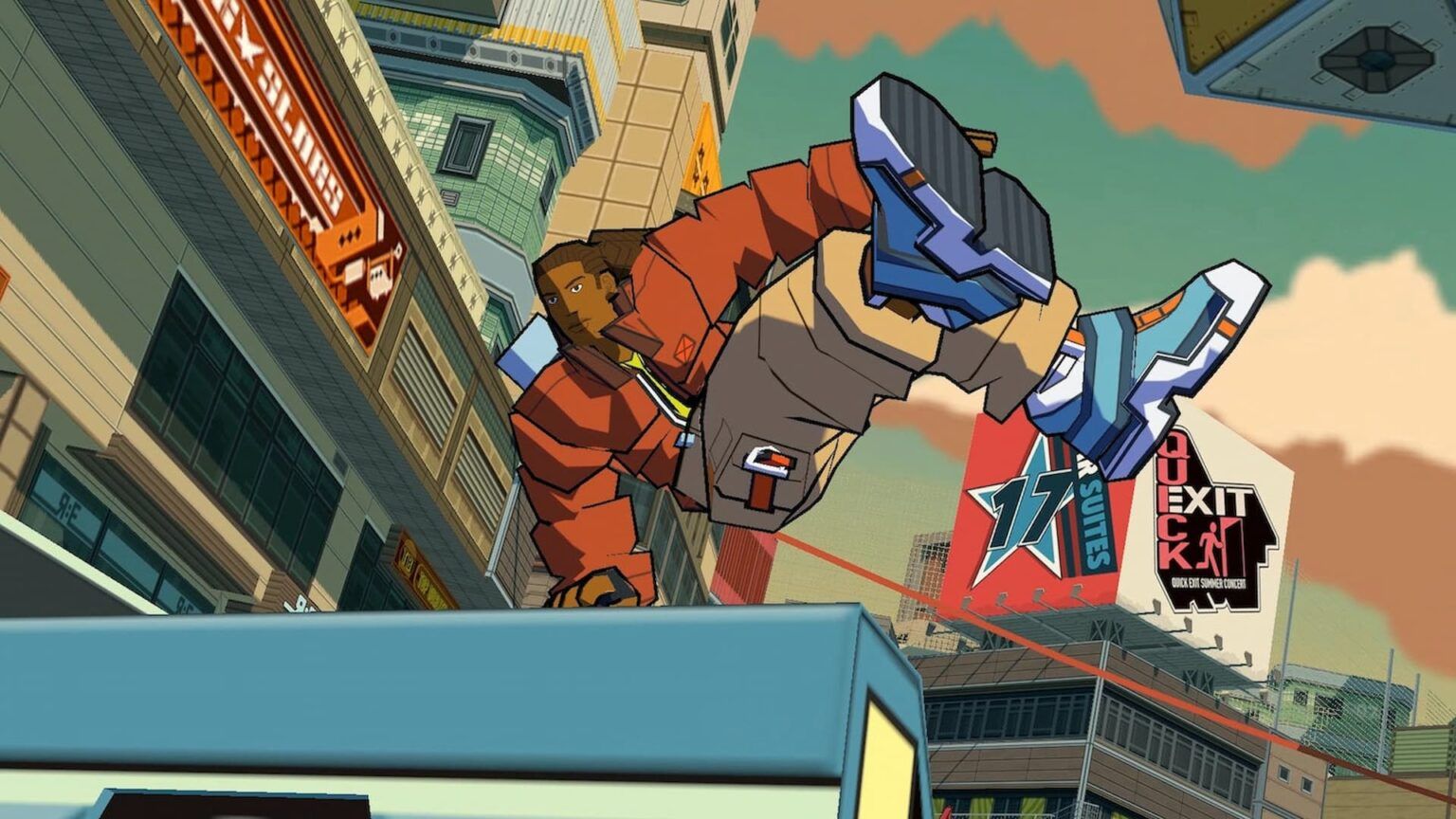 Bomb Rush Cyberfunk Main Gang Characters - Lawod