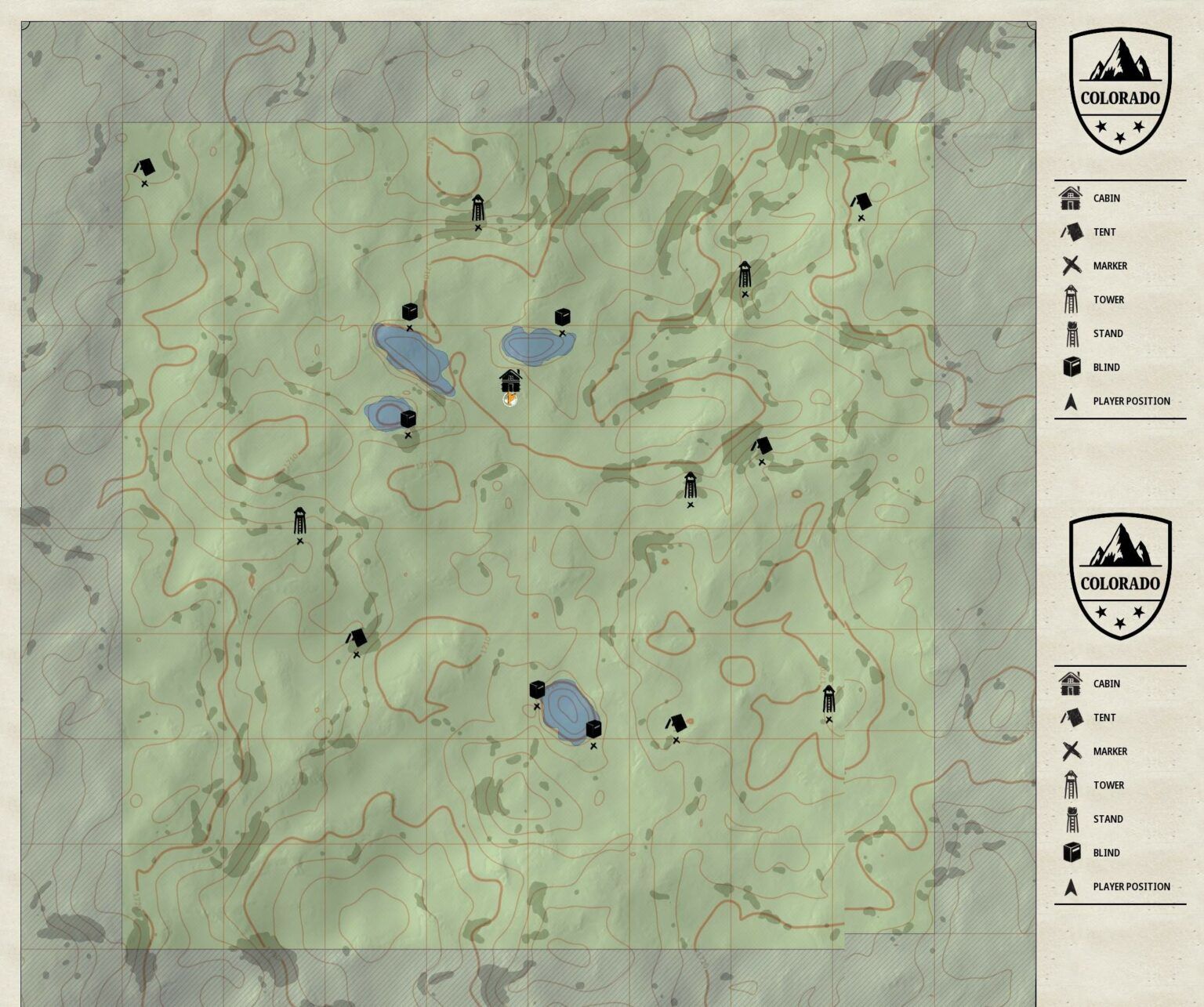 Points Of Interest In Hunting Simulator 2 Maps - Lawod
