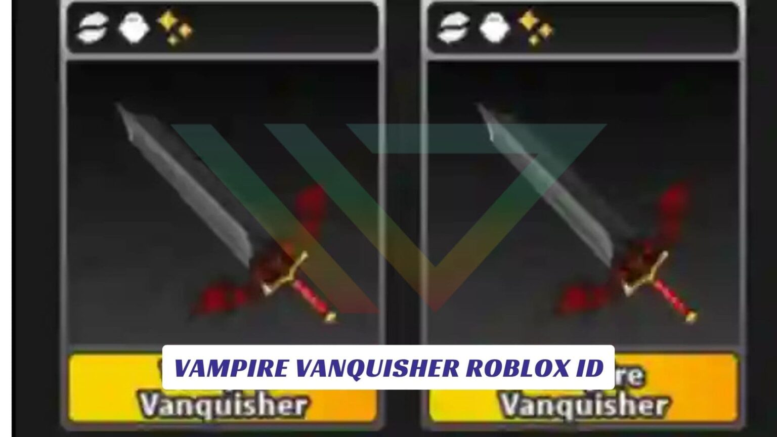 Vampire VanquisheR Roblox ID - Lawod