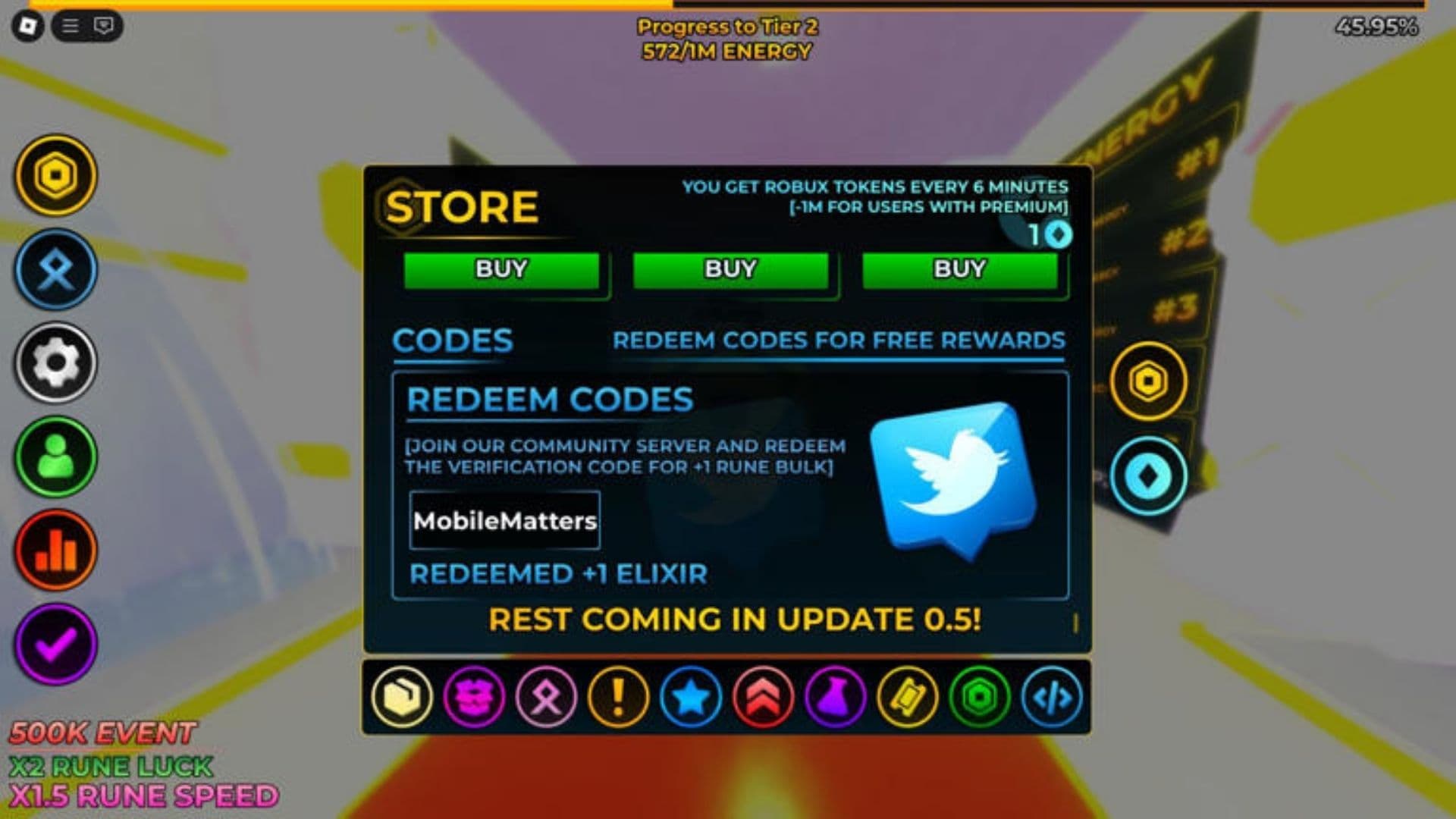 Ascender Incremental Codes October 2025 - Lawod