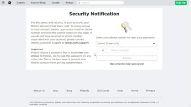 How To Fix Roblox Security Notification No Email Issue: A Complete ...
