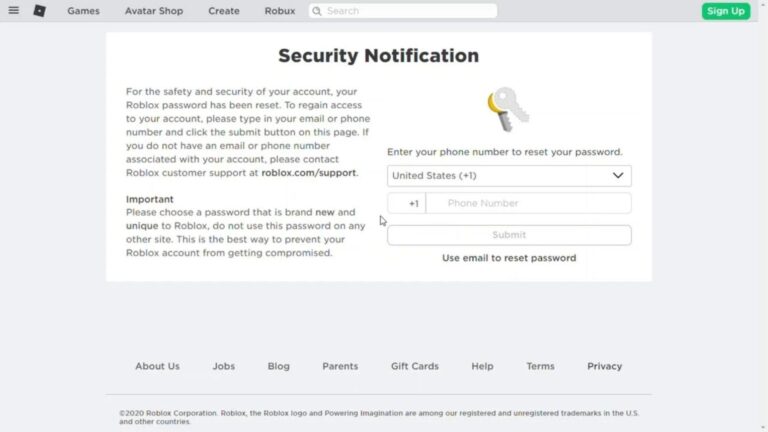 How To Fix Roblox Security Notification No Email Issue: A Complete ...