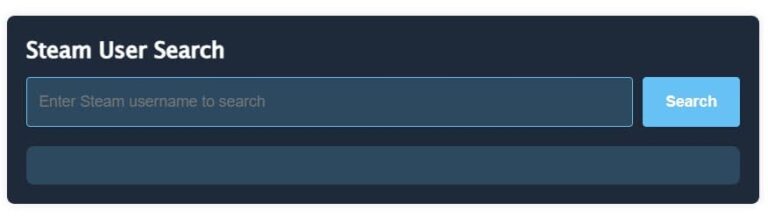 Steam User Lookup - Lawod