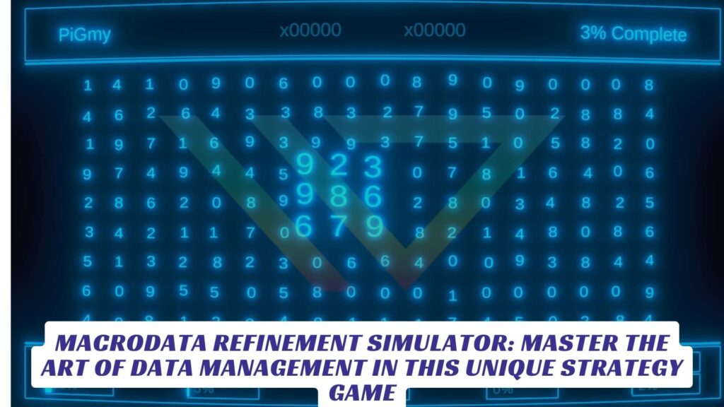 Macrodata Refinement Simulator: Master The Art Of Data Management In ...