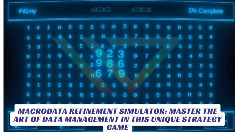 Macrodata Refinement Simulator: Master The Art Of Data Management In ...