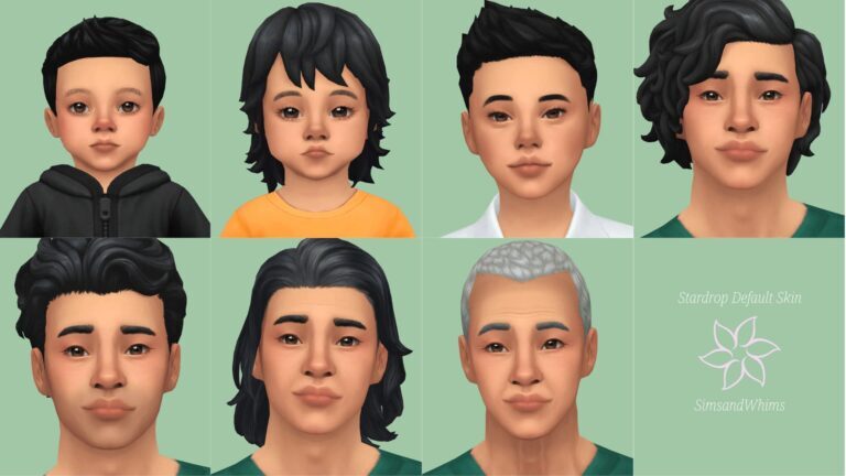 Sims 4 Default Skin Replacement Guide - Lawod