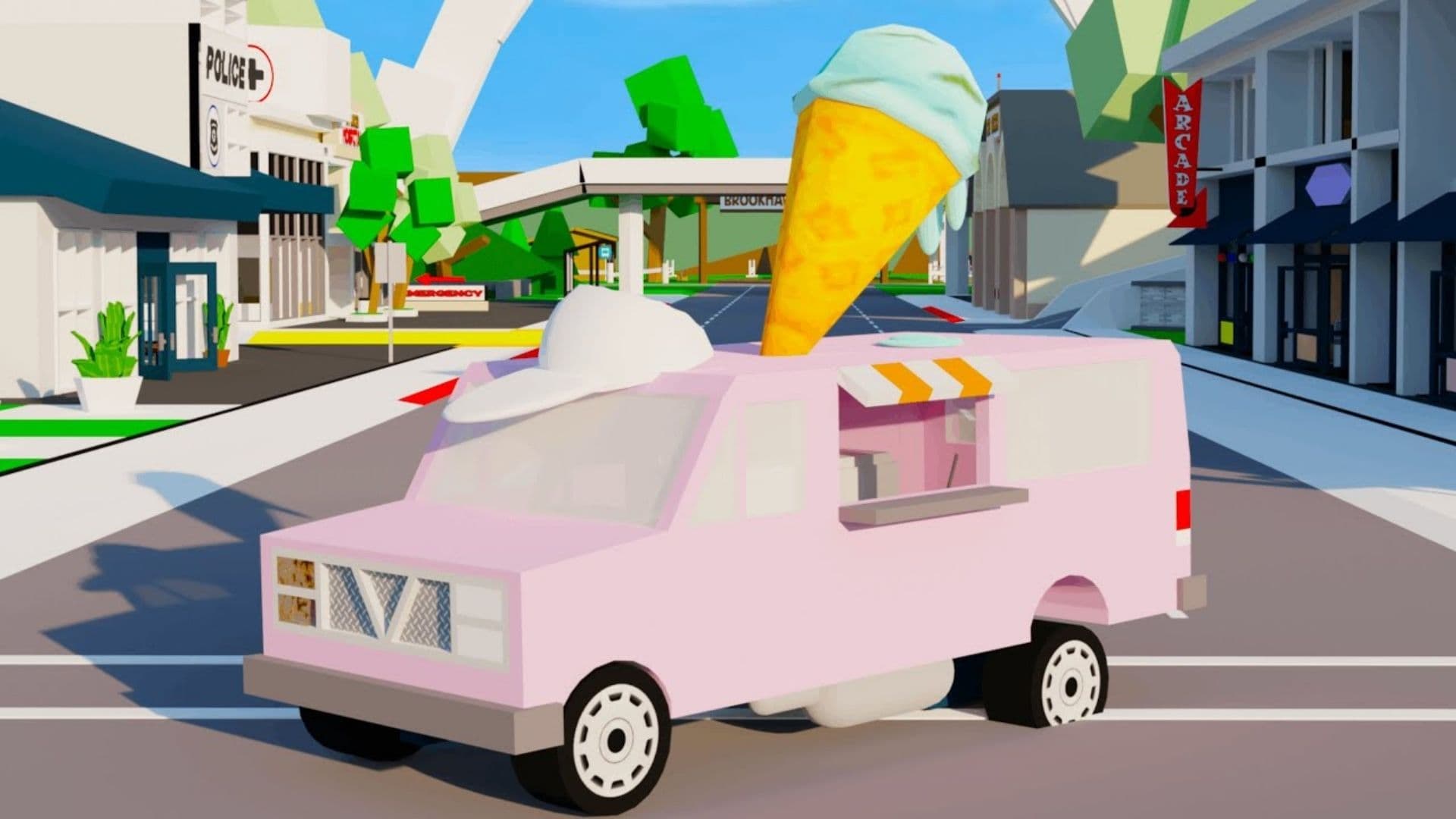 Roblox Free Models: Ice Cream Truck - Lawod