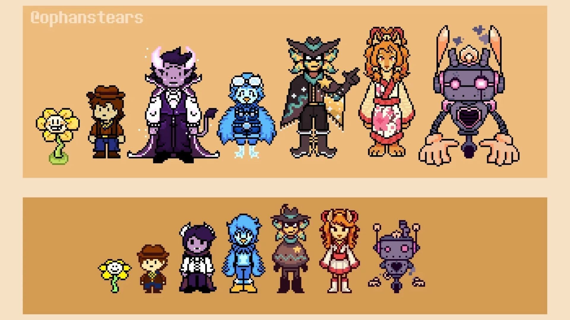 Undertale Yellow Characters Tier List - Lawod