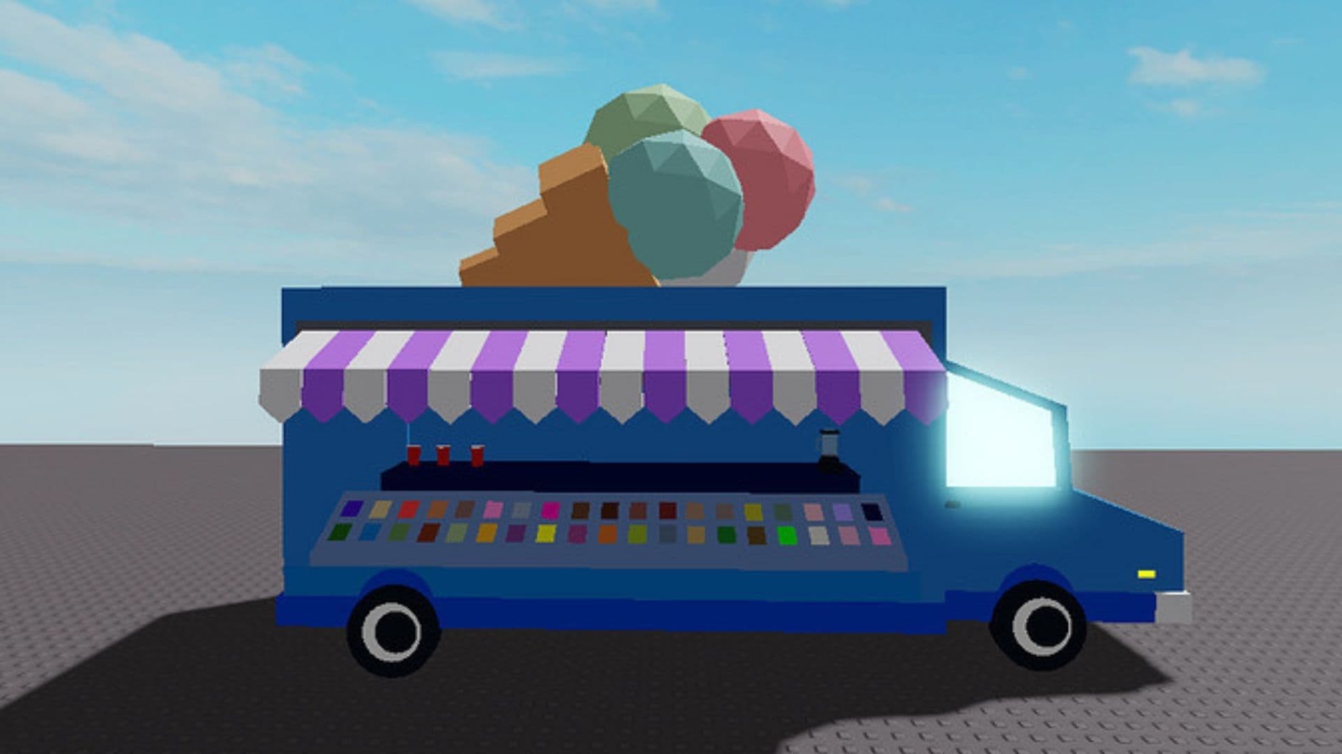 Roblox Free Models: Ice Cream Truck - Lawod