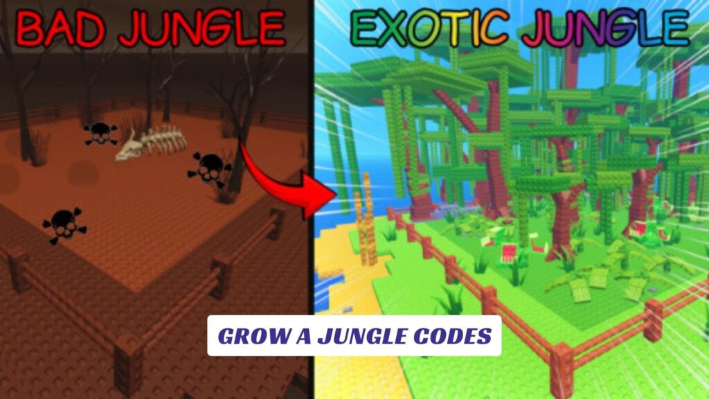 Grow A Jungle Codes January 2026 - Lawod