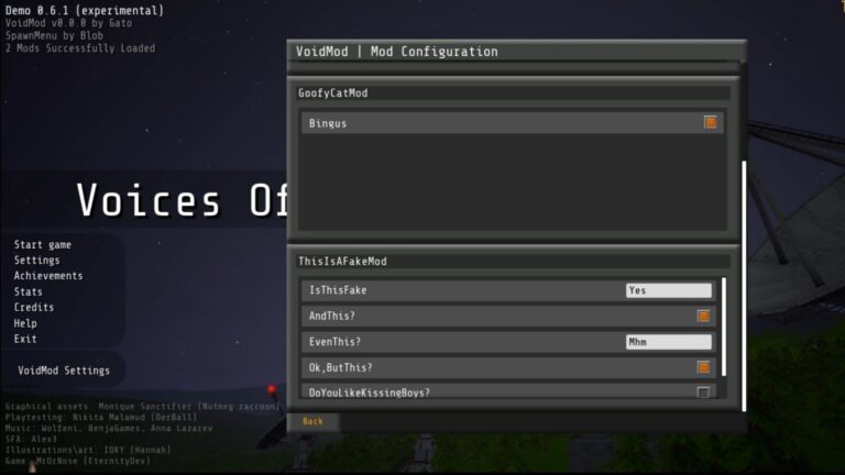 Voices Of The Void Multiplayer Mod - Lawod